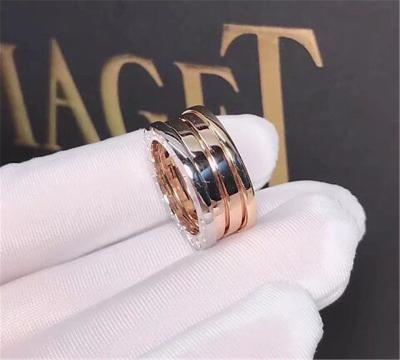 China three color  ring in 18 kt  yellow gold or white gold for sale