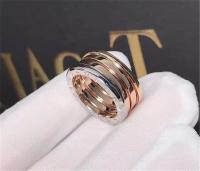 China three color  ring in 18 kt  yellow gold or white gold for sale