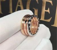 China three color  ring in 18 kt  yellow gold or white gold for sale