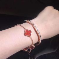China High Quality Fashion Fine Jewelry Pure 18k Real Gold And Natural Vs Diamonds LOVE Bracelet, Small Model Paved for sale