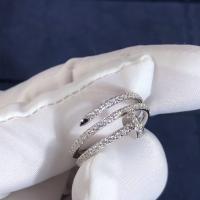 China Car Tier High Quality 18K White Gold Ring Jewelry Natural Diamond Engagement Ring for sale