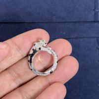 China Car Tier High Quality 18K White Gold Ring Jewelry Natural Diamond Engagement Ring for sale