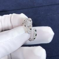China Car Tier High Quality 18K White Gold Ring Jewelry Natural Diamond Engagement Ring for sale