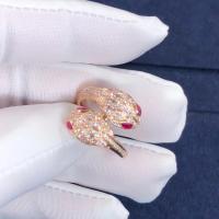 China Bvl Serpenti Seduttori Ring High-End Fashion New Style 18K Gold Jewelry Natural Diamond Ring Fine Jewelry for sale