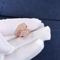 China Bvl Serpenti Seduttori Ring High-End Fashion New Style 18K Gold Jewelry Natural Diamond Ring Fine Jewelry for sale