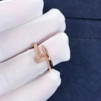 China New Style Car Tier Fine Jewelry 18K Gold Natural Diamonds Rings Juste Un Clou Ring for sale