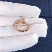 China New Style Car Tier Fine Jewelry 18K Gold Natural Diamonds Rings Juste Un Clou Ring for sale