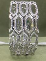 China 's  diamonds of  snake-head bracelet 18kt gold with white gold or yellow gold for sale