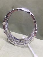 China 's  diamonds of  snake-head bracelet 18kt gold with white gold or yellow gold for sale