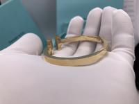 China 18kt gold bracelet for sale