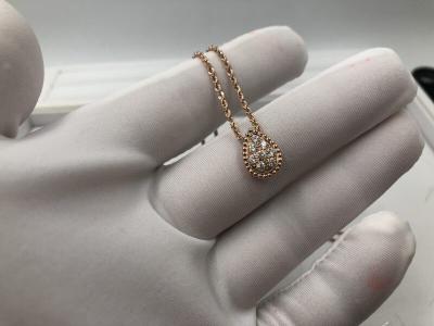 China diamonds  necklace 18kt  gold  with yellow gold for sale