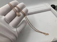 China diamonds  necklace 18kt  gold  with yellow gold for sale