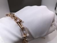 China HardWear link bracelet in 18k yellow gold for sale