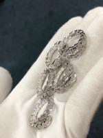 China brand jewelry simple gold ring with diamond diamonds  ring 18kt  gold  with white gold or yellow gold for sale
