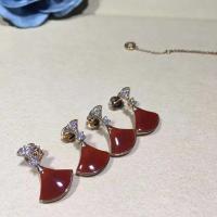 China brand jewelry DIVA earring in 18 kt gold 18k gold jewelry for sale