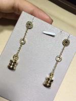 China brand jewelry earring in 18 kt gold 18k gold jewelry for sale