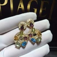 China brand jewelry gem earring in 18 kt gold 18k gold jewelry for sale