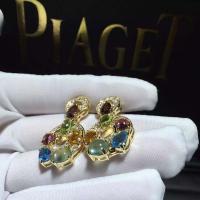 China brand jewelry gem earring in 18 kt gold 18k gold jewelry for sale