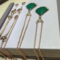 China brand  jewelry  DIVA diamonds necklace in 18 kt pink gold  Also available in white and yellow gold for sale