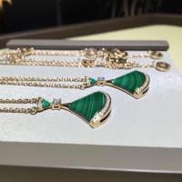 China brand  jewelry  DIVA diamonds necklace in 18 kt pink gold  Also available in white and yellow gold for sale