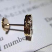China brand jewelry gem earring in 18 kt gold 18k gold jewelry for sale