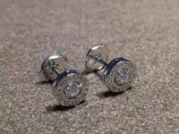 China brand jewelry gem earring in 18 kt gold 18k gold jewelry for sale