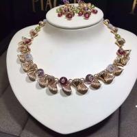 China brand  jewelry diamonds necklace 18kt gold for sale