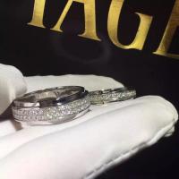 China Piaget brand jewelry Possession ring in 18K  gold set with 74 brilliant-cut diamonds (approx. 1.33 ct). for sale