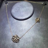 China Piaget Rose necklace brand  jewelry diamonds necklace 18kt gold for sale