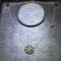 China Piaget Rose necklace brand  jewelry diamonds necklace 18kt gold for sale