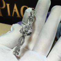 China PIAGET  brand  jewelry Piaget Rose bracelet in 18K white gold set with 190 brilliant-cut diamonds (approx. 1.32 ct). for sale