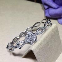 China PIAGET  brand  jewelry Piaget Rose bracelet in 18K white gold set with 190 brilliant-cut diamonds (approx. 1.32 ct). for sale