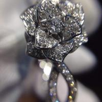 China PIAGET  brand  jewelry Piaget Rose bracelet in 18K white gold set with 190 brilliant-cut diamonds (approx. 1.32 ct). for sale