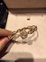 China PIAGET  brand  jewelry Piaget Rose bracelet in 18K white gold set with 190 brilliant-cut diamonds (approx. 1.32 ct). for sale