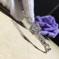 China PIAGET  brand  jewelry Piaget Rose bracelet in 18K white gold set with 190 brilliant-cut diamonds (approx. 1.32 ct). for sale