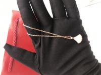 China brand jewelry gold  necklace 18kt gold  with white gold or  yellow gold or  pink(rose)gold for sale