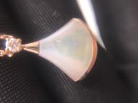 China brand jewelry gold  necklace 18kt gold  with white gold or  yellow gold or  pink(rose)gold for sale