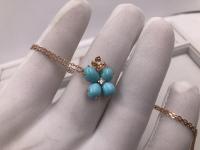 China Brand jewelry necklace 18K Gold real Diamond for sale