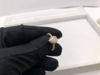 China brand jewelry diamonds ring  18kt gold   with yellow gold or white gold for sale