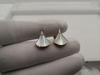 China brand jewelry earring  DIVA earring in 18 kt gold white gold for sale