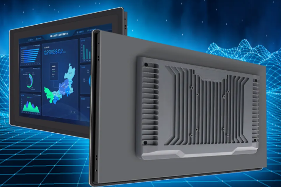 Factory automation with touchscreen interface