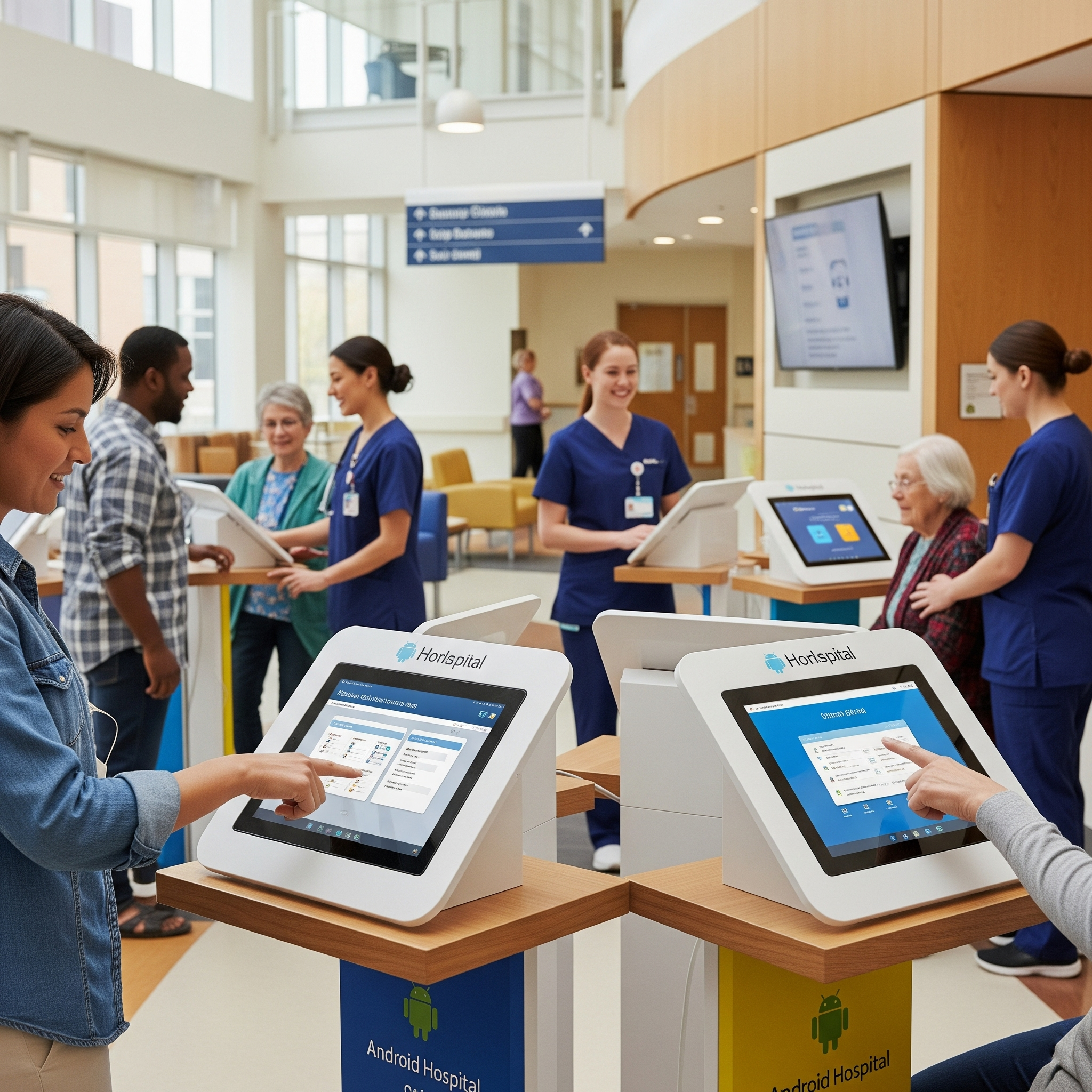 Hospital using Hopestar tablets