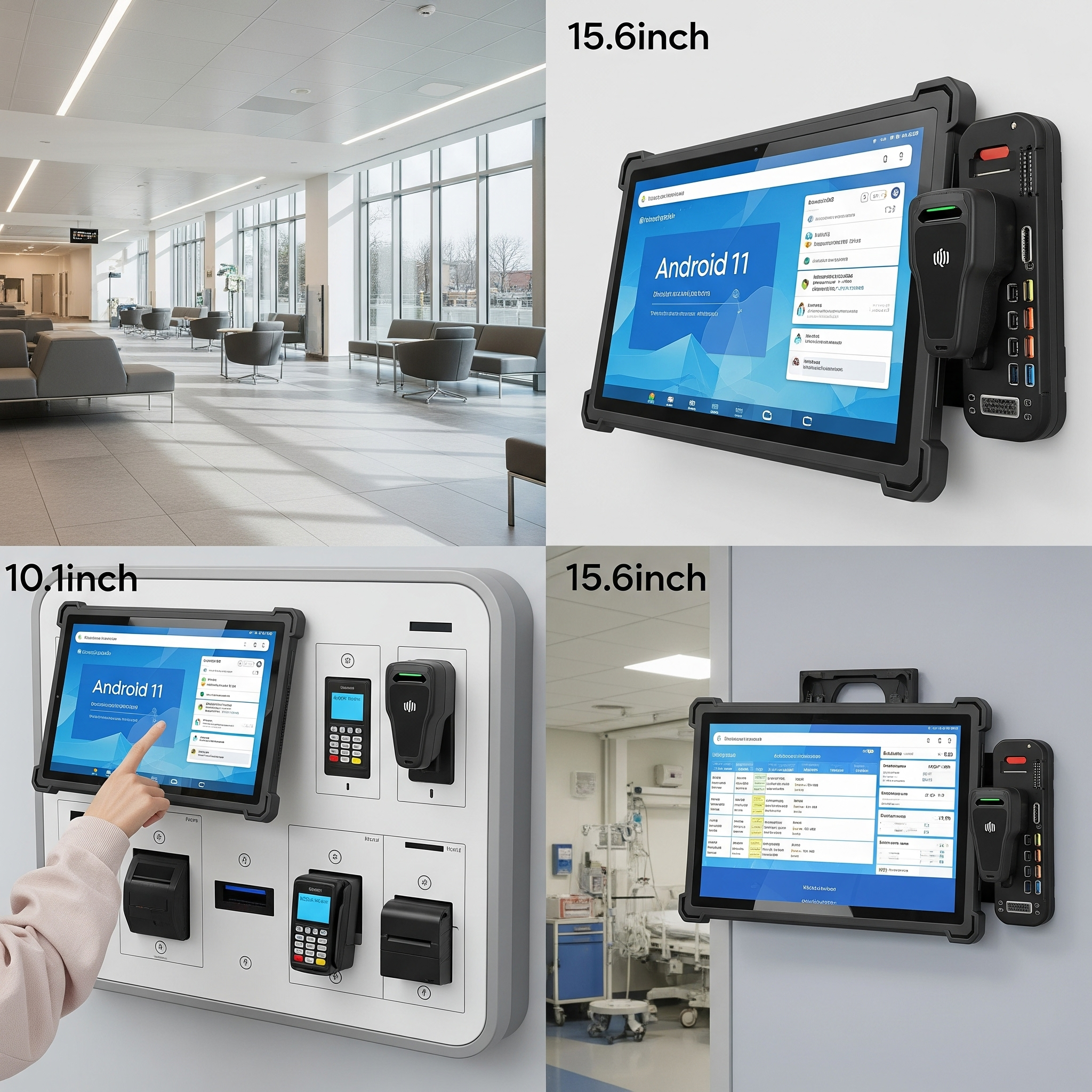 Hospital deployment scenarios