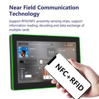 China 13.3-Inch Wall Mounted Android Tablet with NFC/RFID & PoE for Smart Conference Room Management for sale