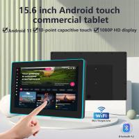 China 15.6 Inch RK3566 Android Tablet with PoE Power, 1080P Display, and NFC/RFID Support for Commercial Use for sale