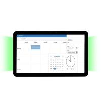 China 15.6 Inch RK3566 Conference Room Tablet with PoE Power and NFC Authentication for Secure Meeting Management for sale