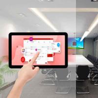 China 15.6 Inch RK3566 Conference Room Tablet with PoE Power and NFC Authentication for Secure Meeting Management for sale