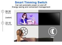 China 28 Inch Stretched Bar LCD Display - 1920x1080 HD Advertising Digital Signage with RK3566 CPU for sale
