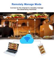 China 21-Inch Bar Type LCD Digital Signage with 1920x360 Resolution and Android 11 System for Wall Mounted Advertising for sale