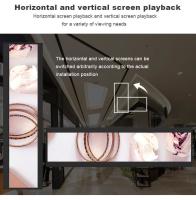 China 19 Inch Wall Mounted Bar-Type Advertising Display 1920x360 Resolution with Android Tablet and 178° IPS Panel for sale